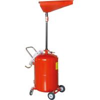 China Air Operated 65 Gallon Portable Waste Oil Drain Tank factory