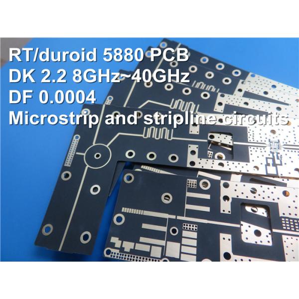 Quality Rogers RT/Duroid 5880 PCB 0.9mm High Frequency PCB Plated Through Hole for sale