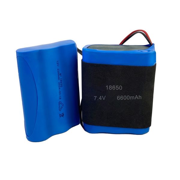 Quality 6600mah 2S1P 18650 Battery Pack 3.7V 7.4v 14.8V 18650 3S1P Battery Pack for sale