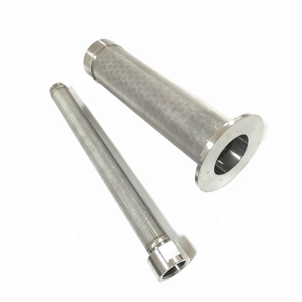 Quality High Precision 30 Inch Sintered Filter Element Metal Filter Cartridge High for sale