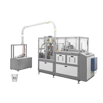Quality CE SGS High Speed Paper Tea Cup Making Machine Welding By Ultrasonic Heater for sale
