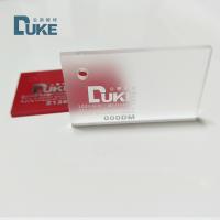 Quality DUKE Transparent 6mm Flexible Noise Barrier Plastic Sheet 1220*2400mm for sale