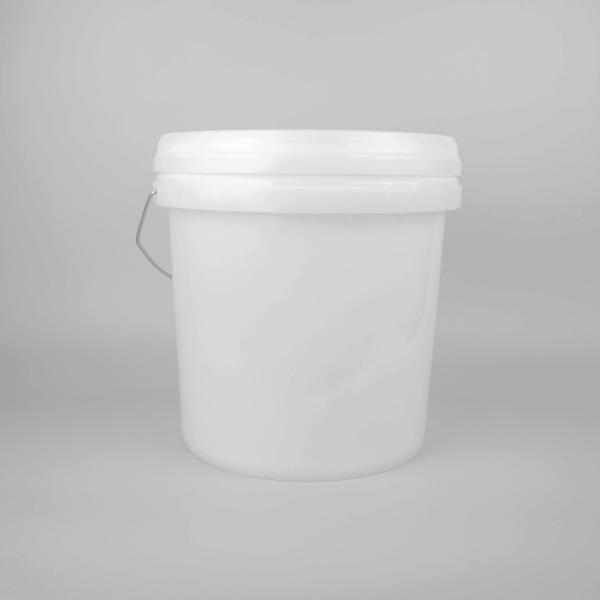 Quality 15L Plastic Paint Bucket with Lid and Handle for sale