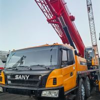 Quality SANY STC800 80 Ton Mobile Car Crane Used Construction Machine All Terrain Mobile for sale