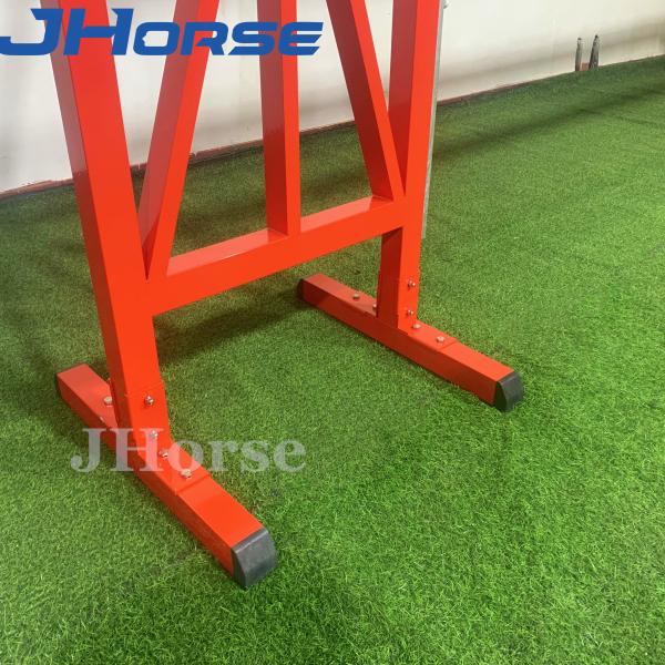 Quality Red Fashionable Horse Jumps Equipment With Protection for sale
