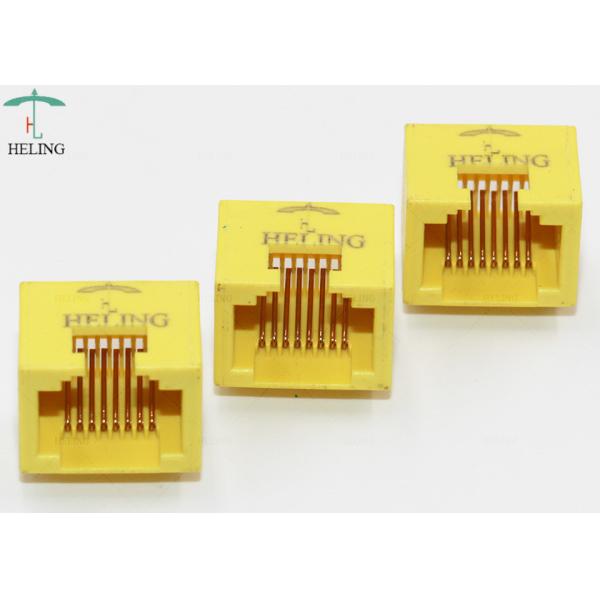 Quality One Port PCB RJ45 Female Connector Right Angle MJ5388-Y011-HRN1 for sale
