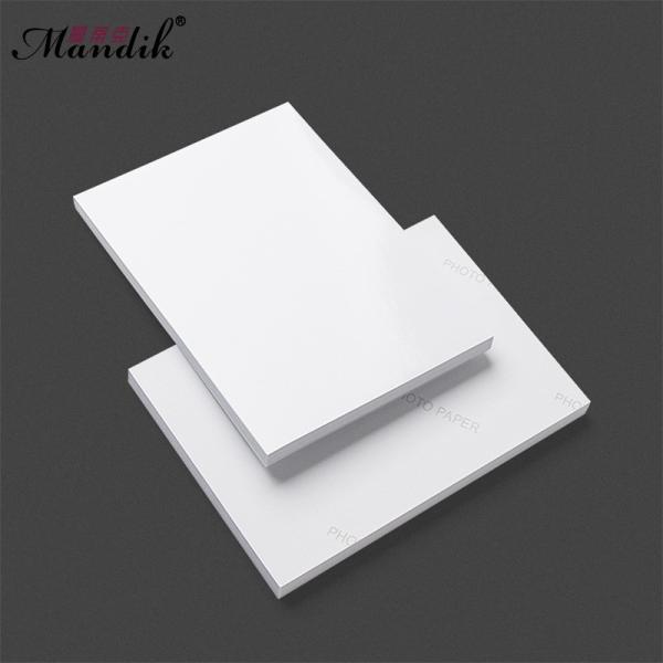 Quality Inkjet Printing Self Adhesive Glossy Photo Paper for sale