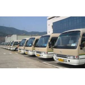 Quality Used 23 Seater Bus Japan Toyota LHD Coaster 1HZ Diesel Engine Bus for sale
