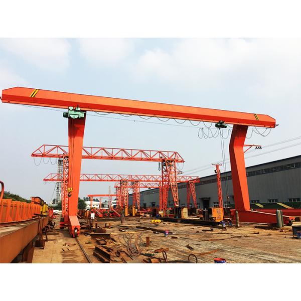 Quality L Type Single Girder Gantry Crane With Electric Hoist CE Certification for sale
