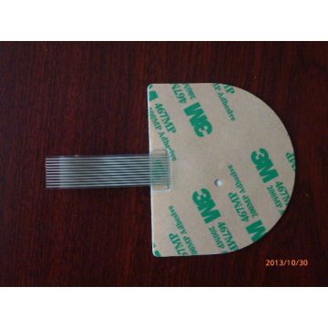 Quality Flexible Dull Polish Membrane Switch Keyboard For Electronic Reading Machine for sale