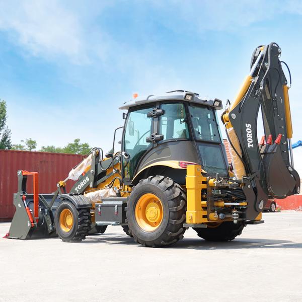 Quality Multifunctional Backhoe Digger Loader For Tough Industrial Job for sale