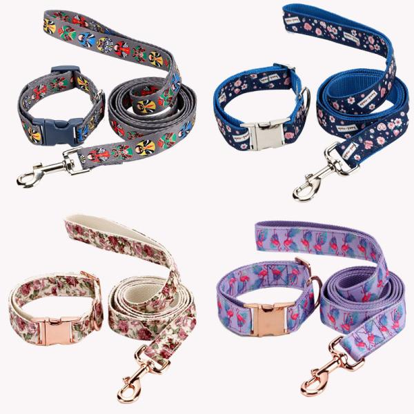 Quality Durable Reflective Harness Leash Set Comfortable Dog Collar Leash for sale