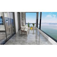 Quality Marble Look Gray Matt Glazed Ceramic Rustic Tiles For Indoor Bathroom And 400x400mm Durable Wall Tile For Living Room for sale