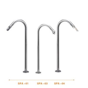 Quality AAA ISO9001 SS304 Pond Waterfall Nozzle For Massage for sale