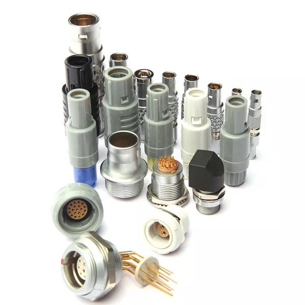 Quality Video Audio Push Pull Cable Connectors 6 Pins 5 Pins 4 Pins for sale