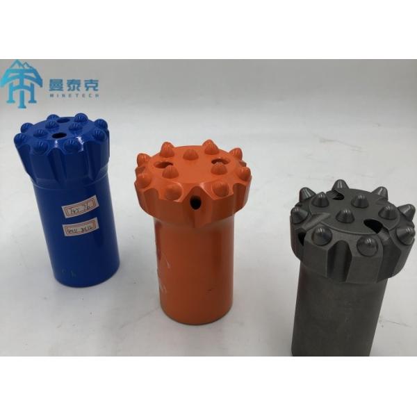 Quality 76mm - T45 Threaded Button Bits Rock Drilling Tools Tungsten Carbide for sale