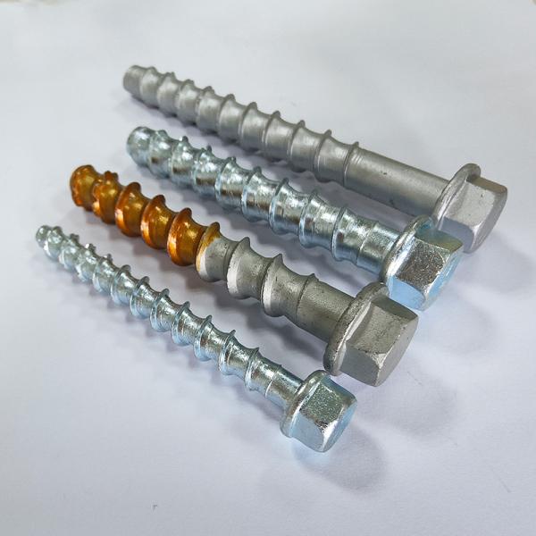 Quality Hex flange concrete thread self-cutting anchor cement self-tapping screws for sale