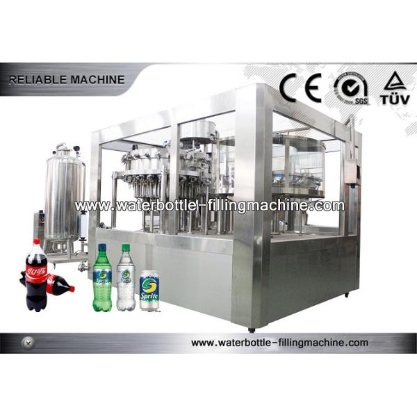 Quality Easy Carbonated Beverage Bottling Equipment Automatic Rinsing Filling Capping for sale