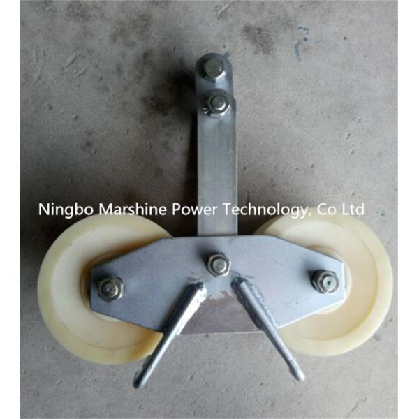 Quality Aluminum Tandem Sheave Stringing Block For Line Fittings With Customization for sale