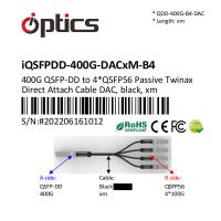 Quality 400G QSFPDD to 4x100G QSFP56 Breakout (Direct Attach Cable) Cables (Passive) 400G QSFPDD DAC for sale