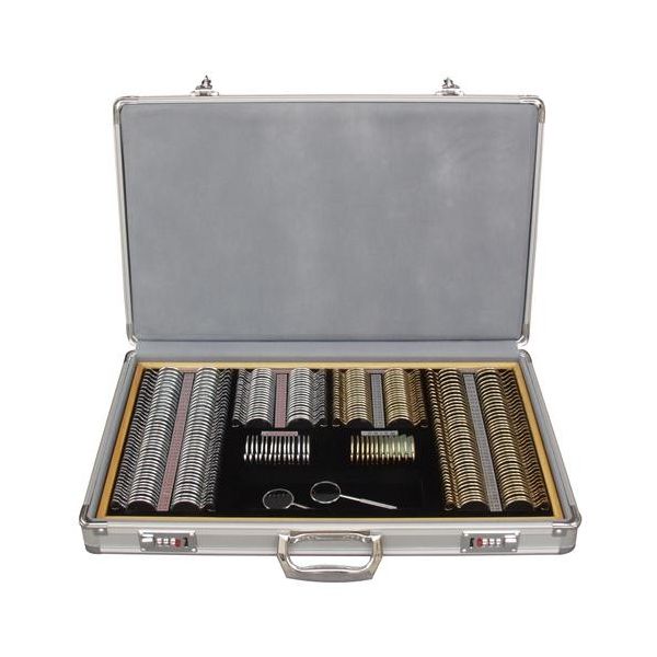 Quality Optometrist Trial Lens Kit With Aluminum Case for sale