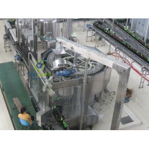 Quality Rotary Automatic Beer Filling Machine , Multi-Head Volumetric Filling Machine for sale