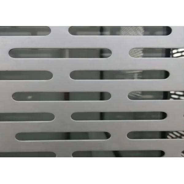 Quality Antiwear 2205 Duplex SS Perforated Sheet , Fencing Steel Perforated Plate for sale