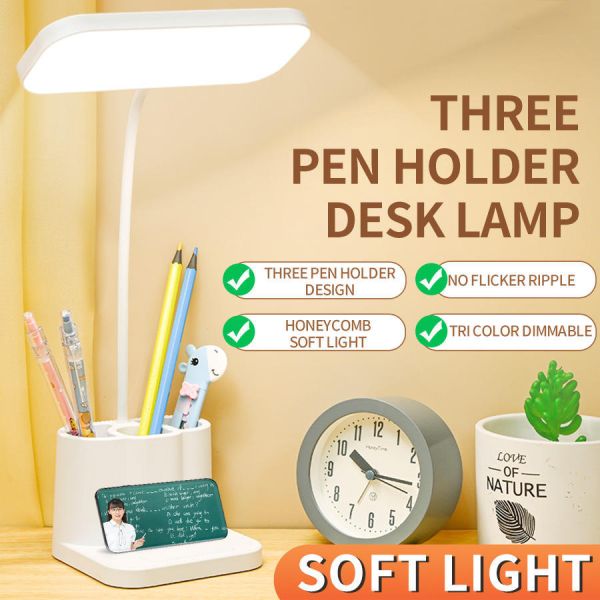 Quality Type-C LED Table Lamp Featuring 5V 1A Rated Voltage Desk Study Bedroom and Home Office Lighting for sale