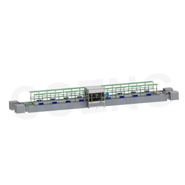 Quality Laser welder station + power multiple chain pipeline for sale