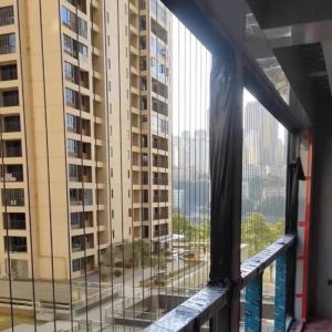 Quality 316 Grade Steel Wire Structure Balcony Safety Grill with Cutting Processing for sale