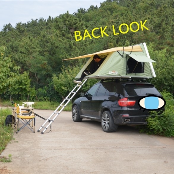 Quality Off Road Soft Shell Roof Top Tent with Skylight and Window Area 2.4 Square for sale