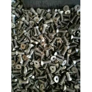 Quality Flat head socket cap screw alloy steel hexagon custom screws for sale