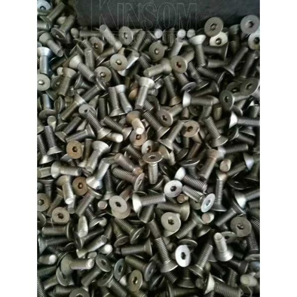 Quality Flat head socket cap screw alloy steel hexagon custom screws for sale
