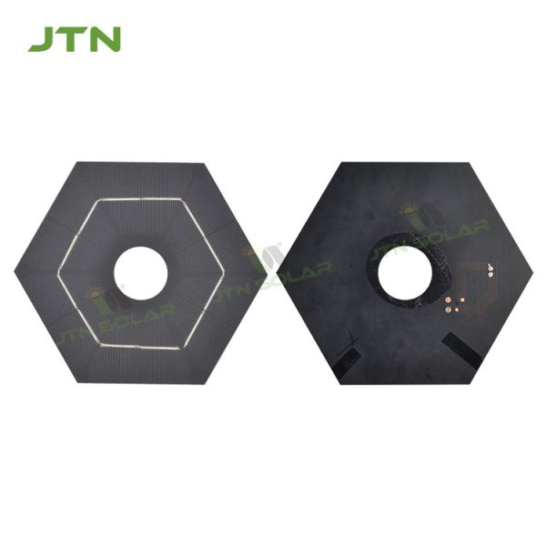 Quality Monocrystalline OEM Solar Panel Cell Small PV Panels 1.26V 0.6W for sale