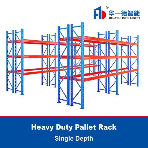 Quality Single Depth Heavy Duty Pallet Rack Selective Pallet Rack Warehouse Storage Racking for sale