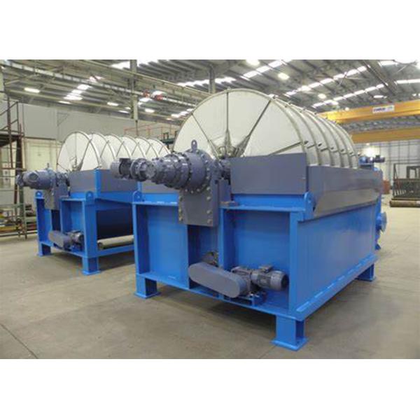 Quality Drum Vacuum Disc Filter Slurry Separation Machine SS Rotary Disk Filter for sale