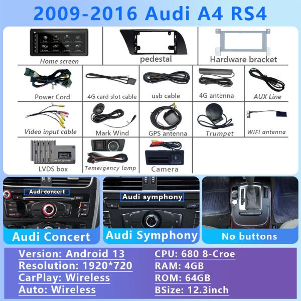 Quality 12.3 Inch Original Automotive System Android 13 Car Multimedia Navigation Player for sale