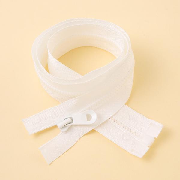 Quality Durable Closure #5 Resin Coil Zipper Lightweight Thick Teeth Open End Design for sale