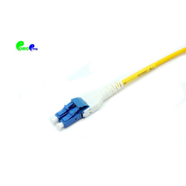 Quality China Made Uniboot LC - Uniboot LC Duplex Fiber Patch Cable 3.0mm Unti-tube Available For Single Mode / OM1 / OM2 / OM3 for sale