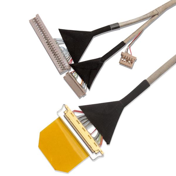 Quality LVDS Cable Assembly  Connector 0.5mm Pitch Custom Length for sale