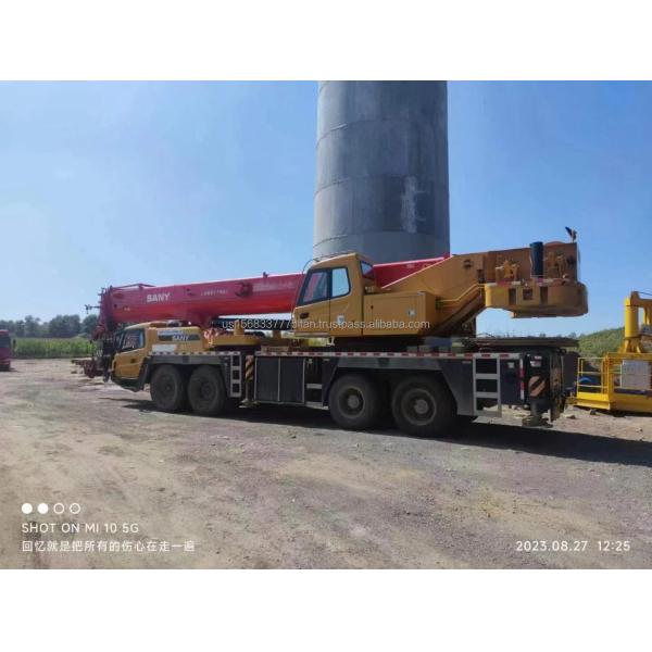 Quality Used SANY 80 ton Crane and Excellent Performance for Construction Projects for sale