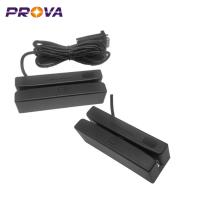 China Low Power Consumption MSR Magnetic Card Reader With USB / RS232 Interface factory