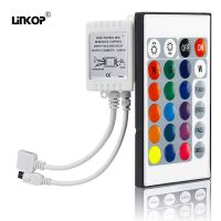 Quality 16 Million Color Led Light Strip Controller 5-24v With Ir 24 Key Remote Control for sale