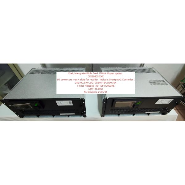 Quality Eltek P/N: CIO20405.XXX System FP2 110Vdc 8KW 400V SPD with Flatpack 110-125V for sale