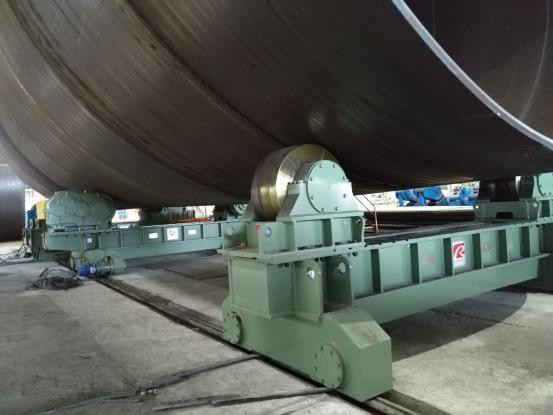 Quality 700t Steel Wheel Heavy Duty Welding Turning Rolls for sale