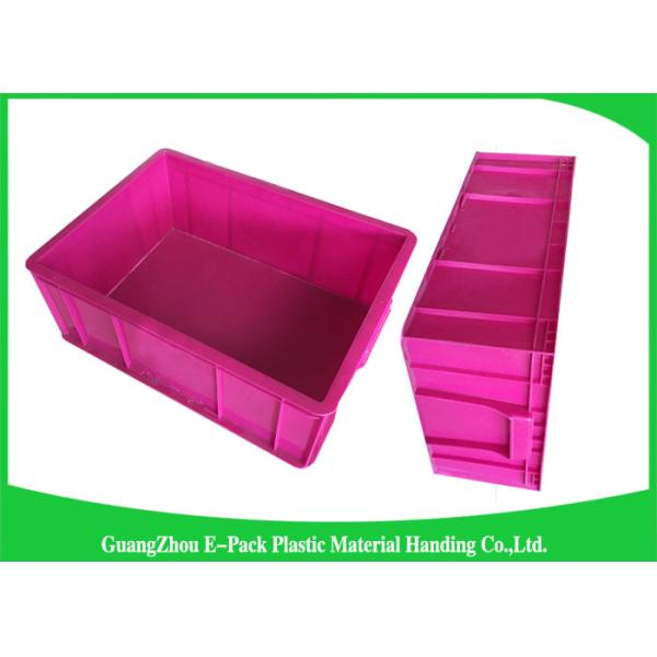 Quality Durable Plastic Stackable Containers Tote Storage System 480*355*170mm for sale