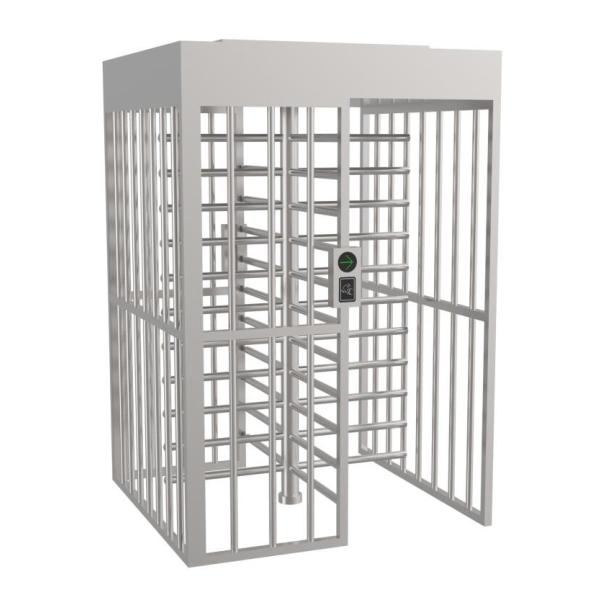 Quality Access Control High Security Stainless Steel Full Height Turnstile for sale
