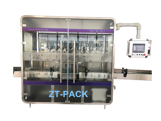Quality High Accuracy Hand Sanitizer Bottling Machine SS 316 Servo Pump Filling Machine for sale