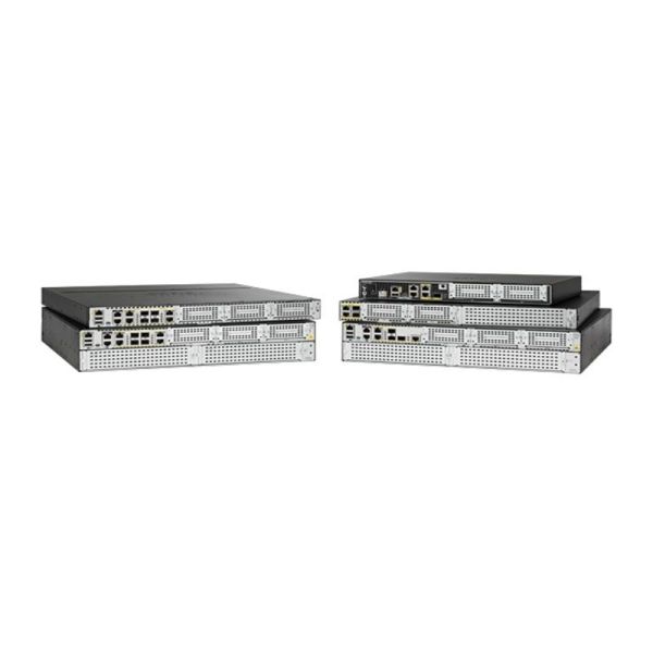 Quality ISR4461 K9 Cisco Router ISR 4461 with 4 onboard GE 3 NIM ISC slot 3 SM slots  8 GB Flash Memory default for sale