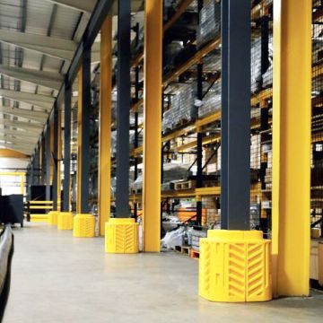 Quality Column Guard Anti-Collision Guardrails Warehouse Safety Barrier Traffic for sale